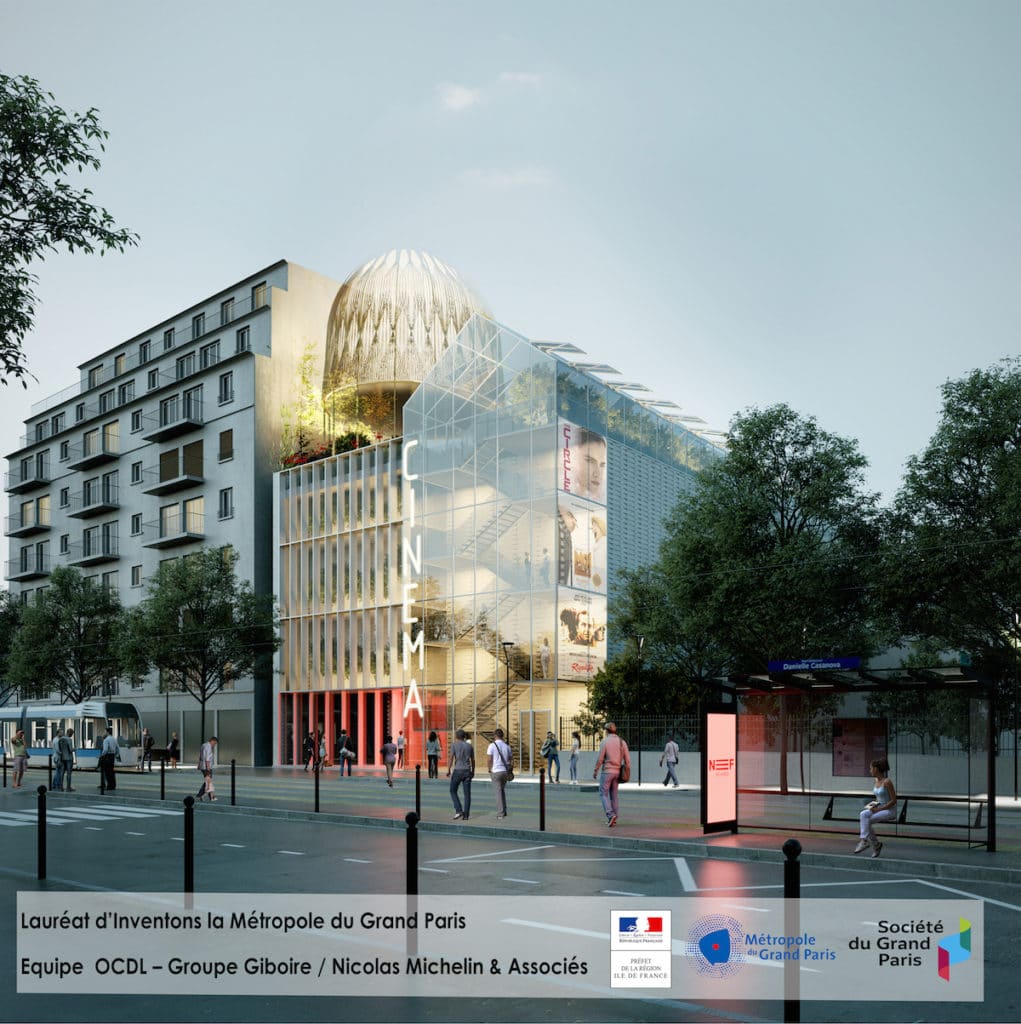 Bâtiment de la Métropole du Grand Paris